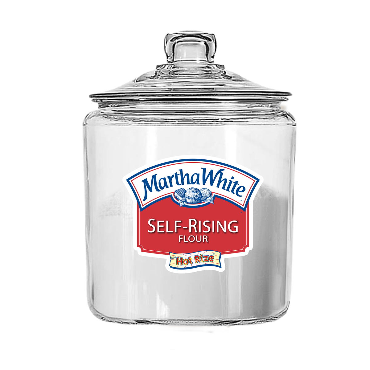 Self-Rising Flour Sticker – Martha White